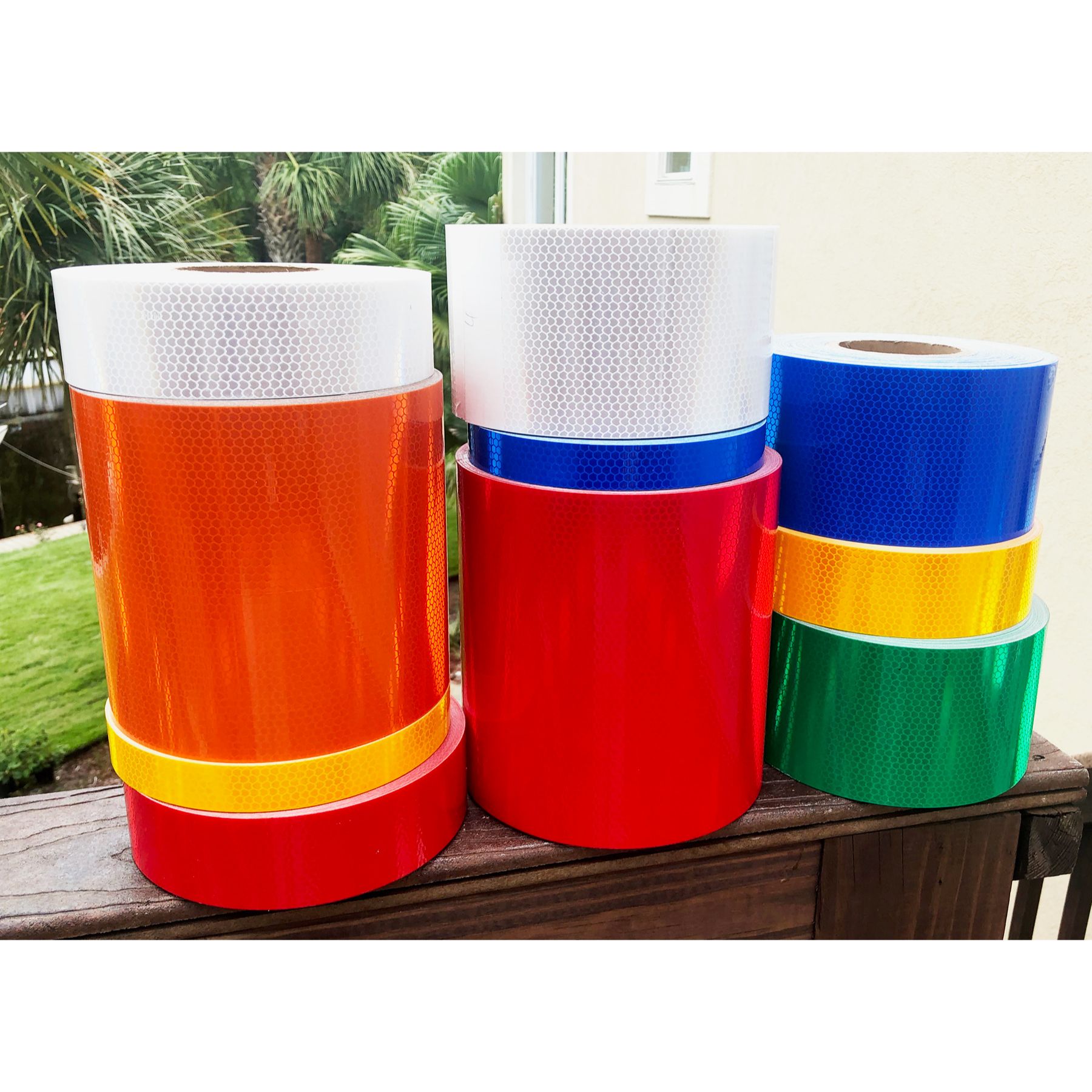 High Intensity Prismatic Type 4 - 6 Colors - (1" - 8") - (30' - 150 ...